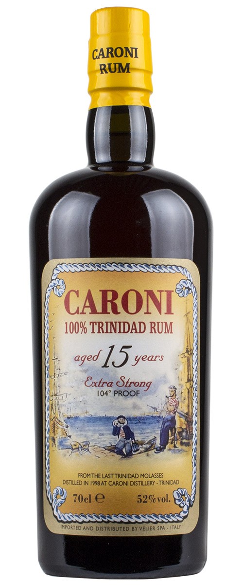 Caroni Trinidad Rum 15 Year Old 104° Proof, Extra Strong 52% | Uhrskov Vine