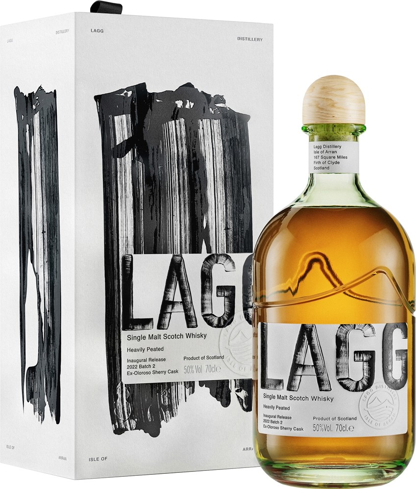 Lagg Distillery Inaugural Release 2022 Batch 2, Single Malt Scotch ...